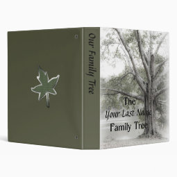 Family Tree Album 1" Binder | Zazzle