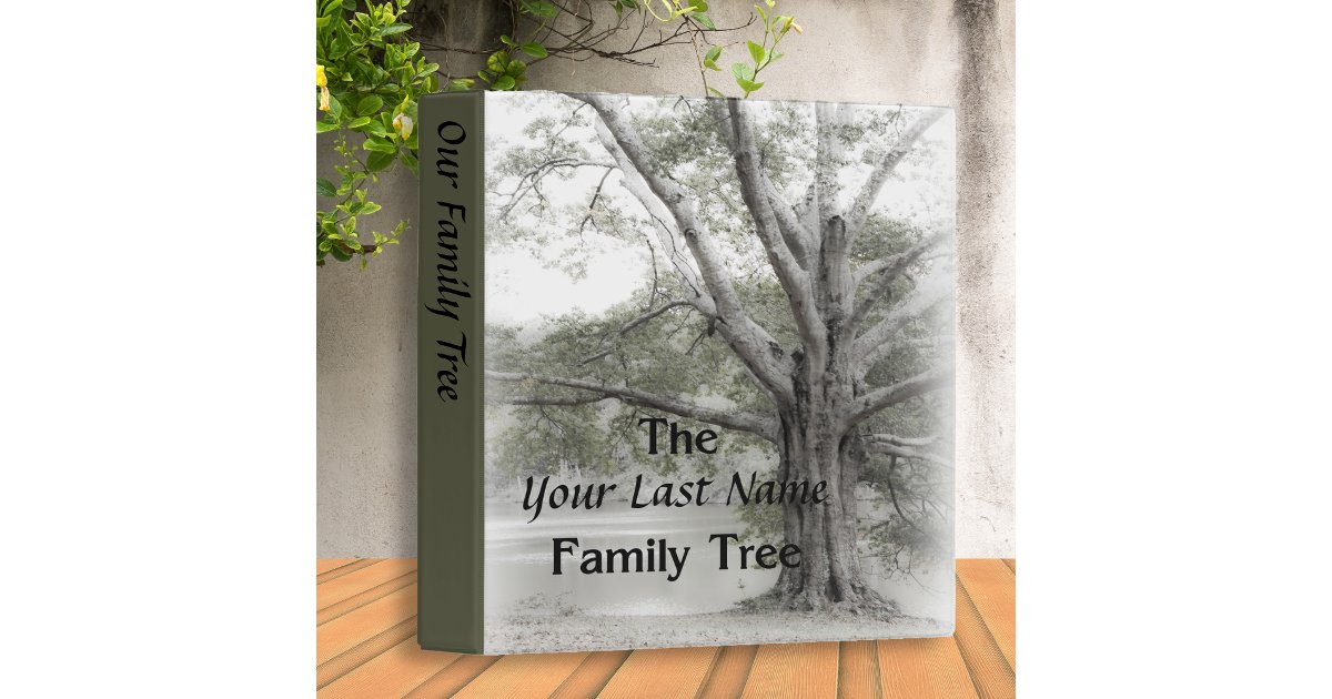 Family Tree Album 1" Binder | Zazzle