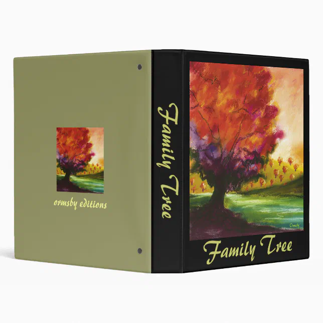 Family Tree, binder | Zazzle