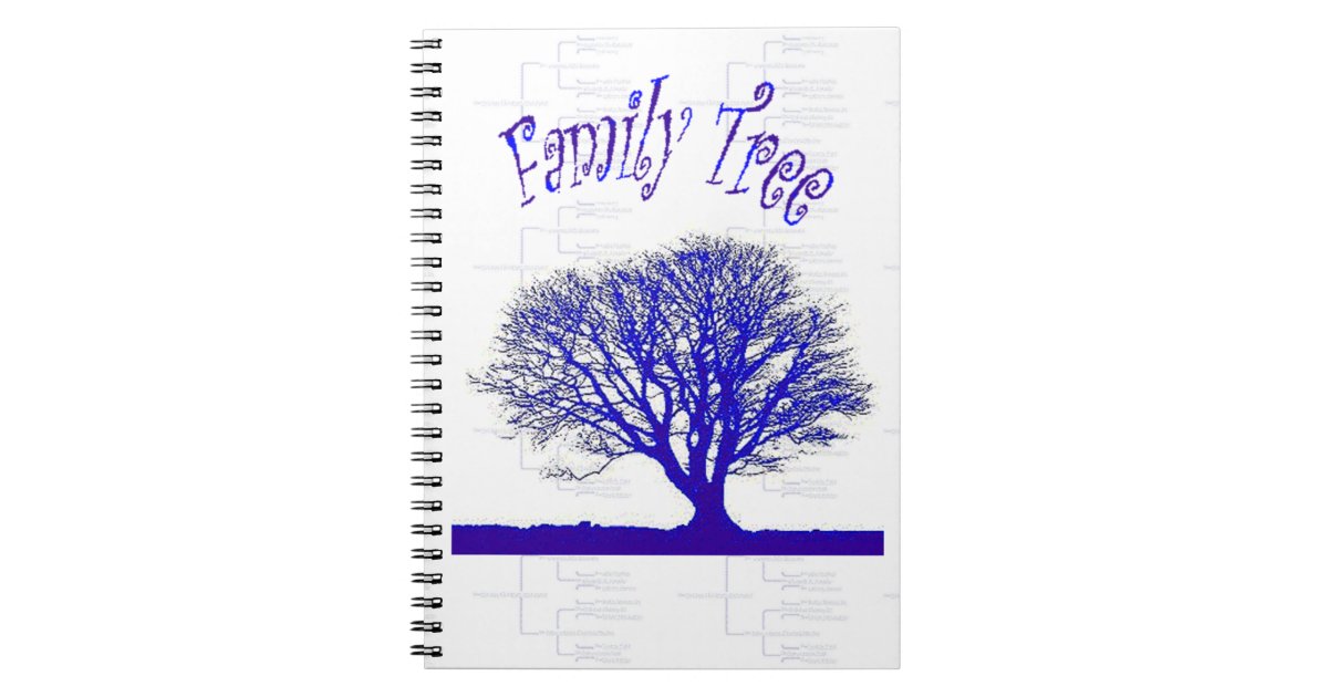 Family Tree Collection Notebook | Zazzle