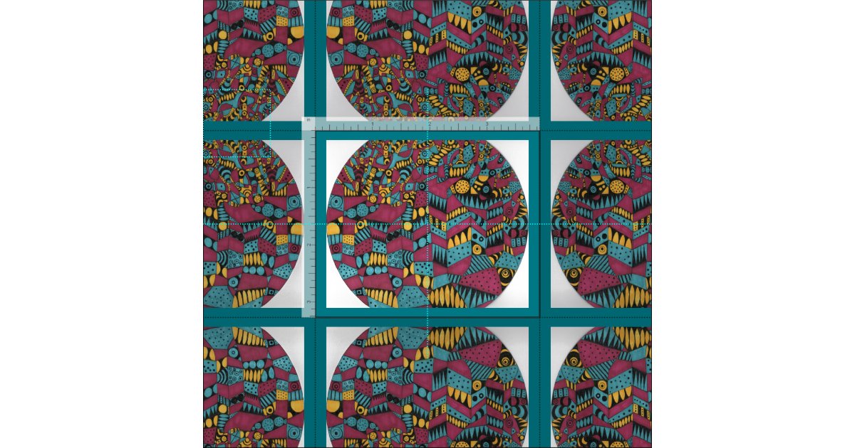 Family Tree Fabric | Zazzle