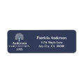Family Tree Family Reunion Custom Name/Date Label | Zazzle