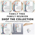 Family Tree Family Reunion Invitation | Zazzle
