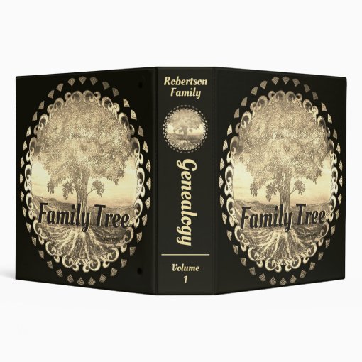 Family Tree Genealogy Binder | Zazzle