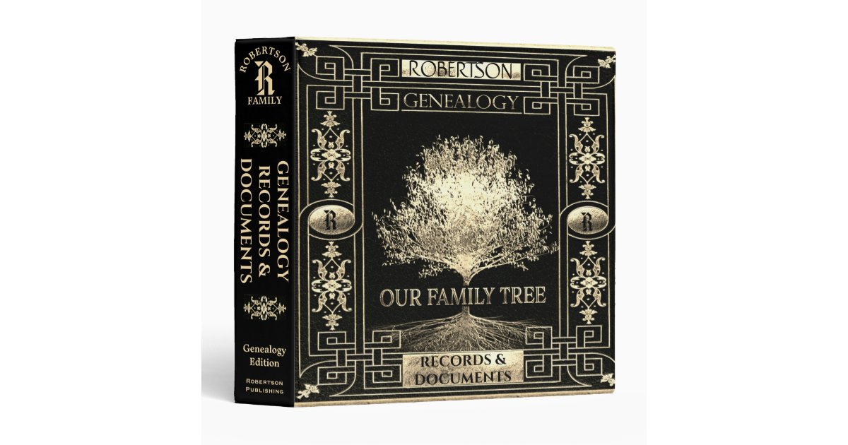Family Tree Genealogy Binder | Zazzle