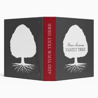 Family tree genealogy binders for genealogist | Zazzle