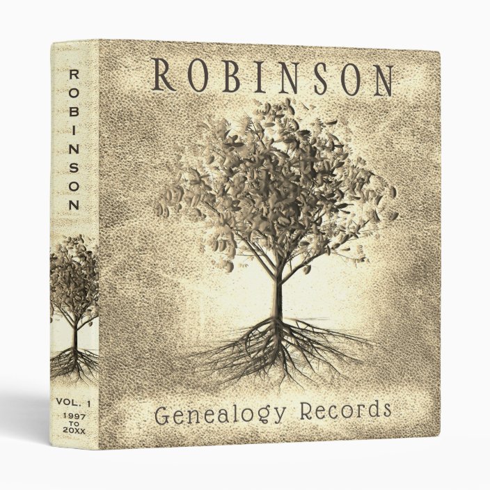 Family Tree Genealogy Records Album 3 Ring Binder | Zazzle.com