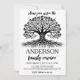 family tree get together family reunion invitation | Zazzle