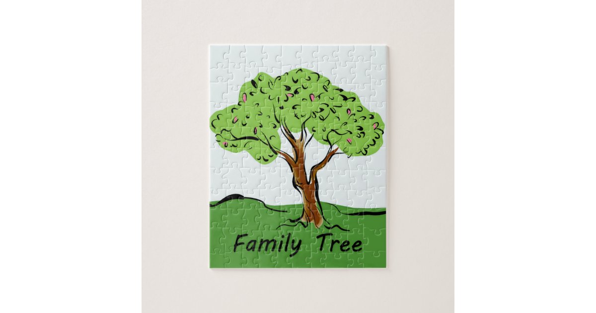 Family Tree Jigsaw Puzzle | Zazzle