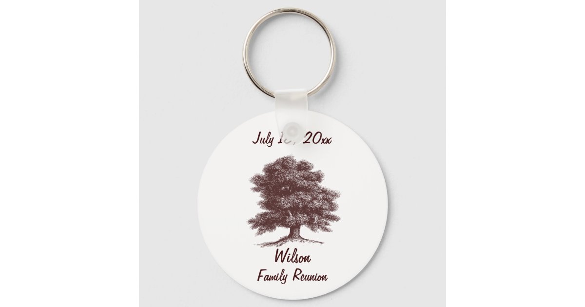 Family Tree Keychain | Zazzle
