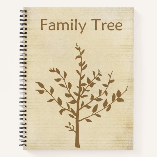 Family Tree Notebook | Zazzle.com