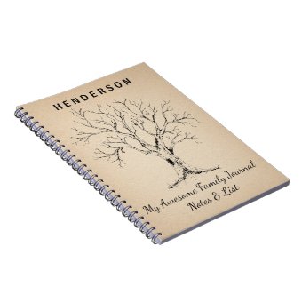 FAMILY TREE | PLANNER | FAMILY HISTORY NOTEBOOK | Zazzle