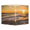 Family Vacation Photo Album with Beach Sunset Binder | Zazzle