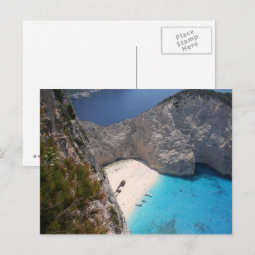 Famous Smugglers Cove, Zante Postcard | Zazzle