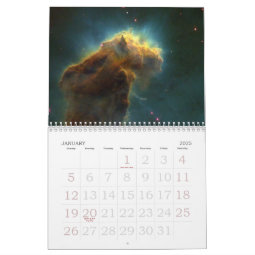 Famous Space Images Calendar | Zazzle