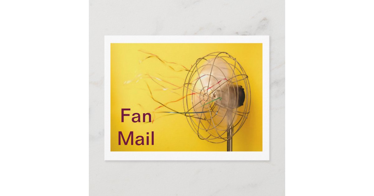 Fan Mail Postcard | Zazzle
