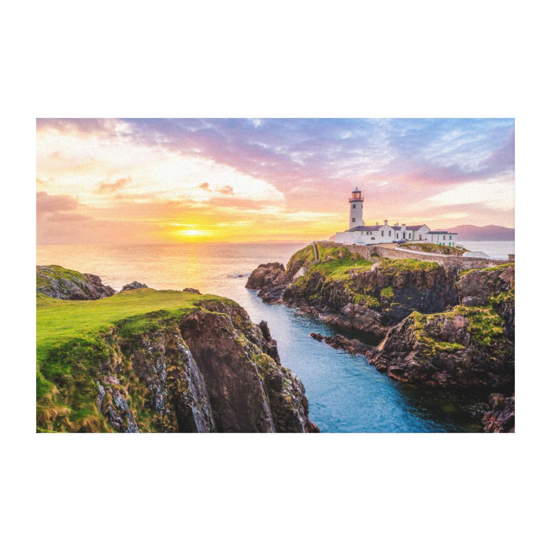Fanad Head Lighthouse Co. | Donegal Ireland Canvas Print | Zazzle
