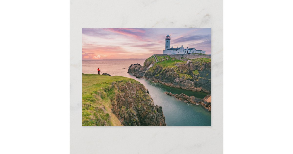 Fanad Head Lighthouse | Donegal, Ireland Postcard | Zazzle