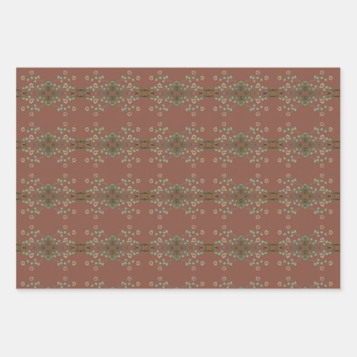 Fancy and Elegant Flat Wrapping Paper Sheets | Zazzle
