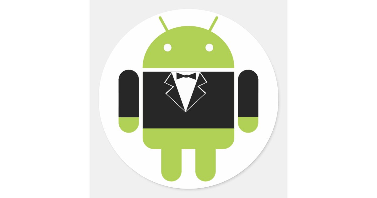 Fancy Android Stickers | Zazzle