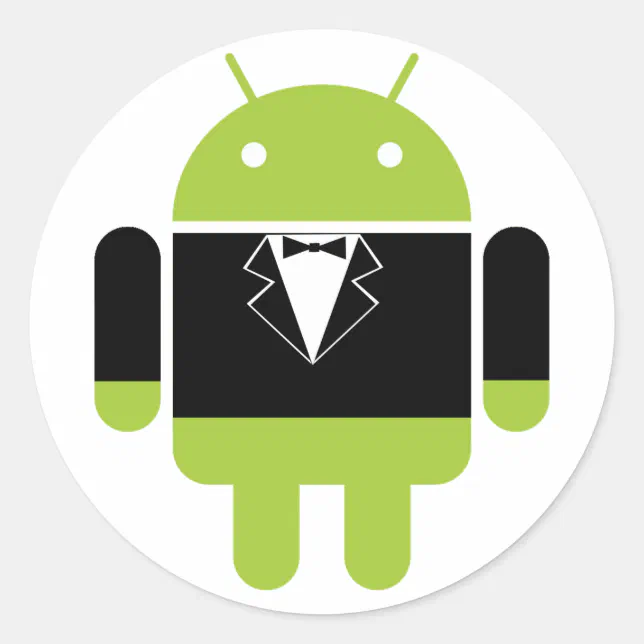 Fancy Android Stickers | Zazzle