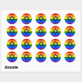 Fancy Jewish Pride Sticker | Zazzle