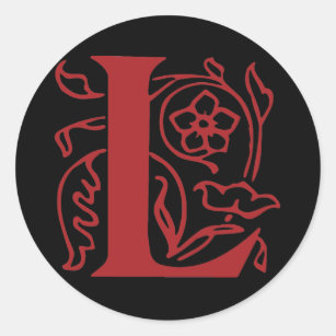 Letter L Stickers | Zazzle