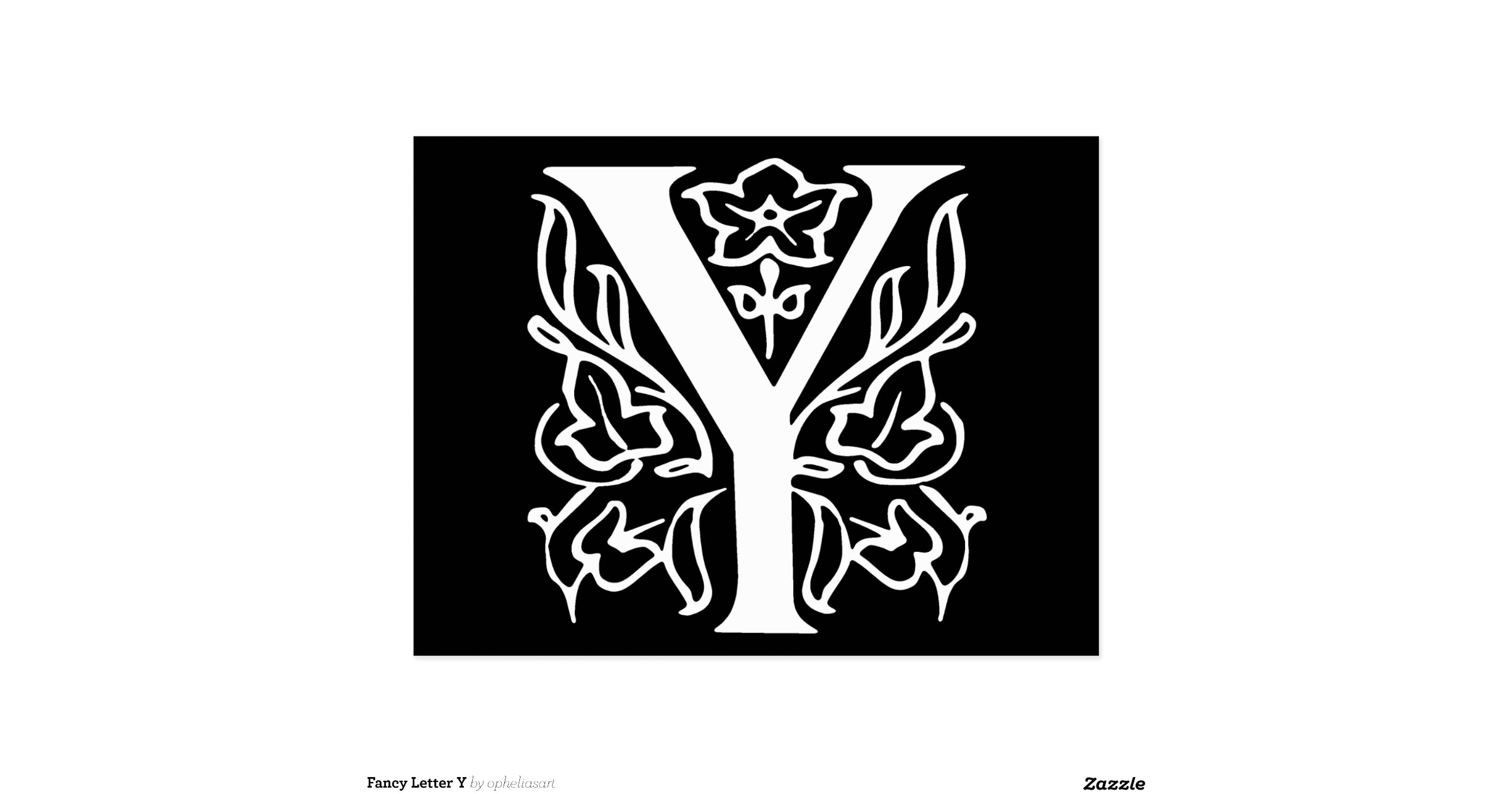 fancy_letter_y_postcard-r49fcbecef8804b82b83379502e2f31f4_vgbaq_8byvr ...