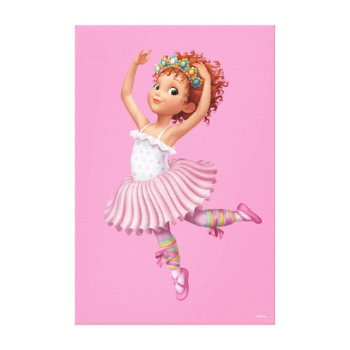 Fancy Nancy | Ballerina Outfit Canvas Print | Zazzle