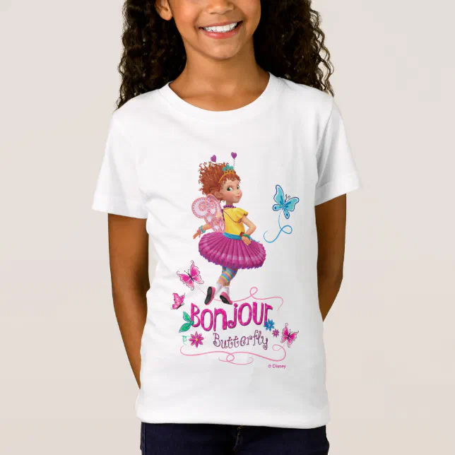 Fancy Nancy | Bonjour Butterfly T-Shirt | Zazzle