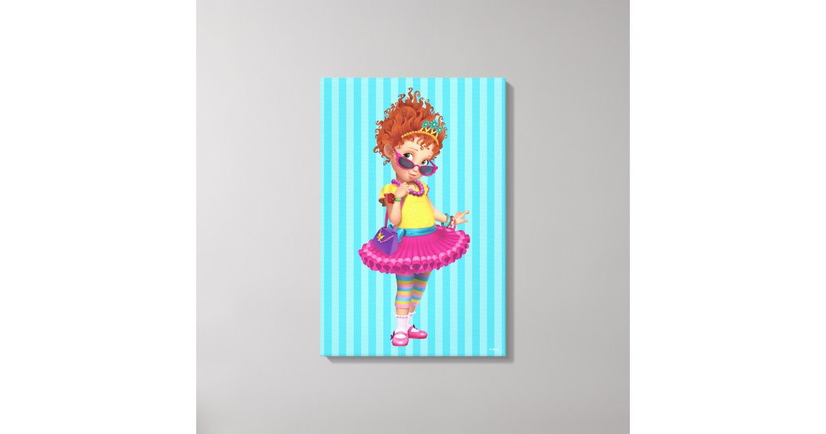 Fancy Nancy | Perfectly Posh Canvas Print | Zazzle