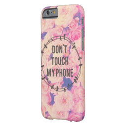 Fancy No Touchy Case-Mate iPhone Case | Zazzle