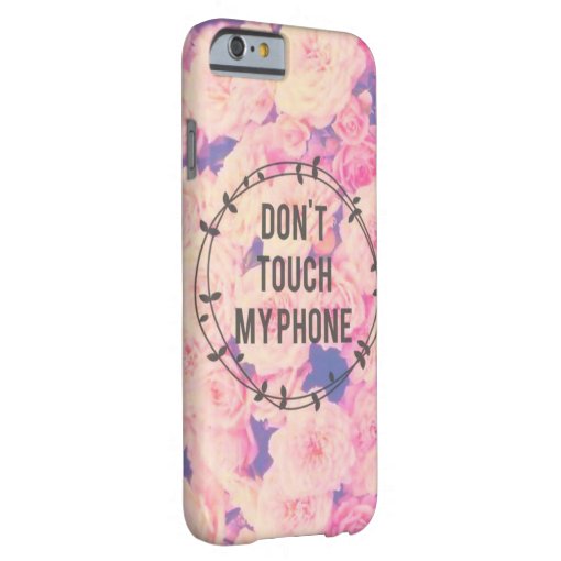 Fancy No Touchy Case-Mate iPhone Case | Zazzle
