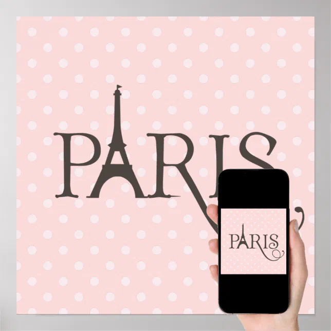 Fancy Paris Poster | Zazzle