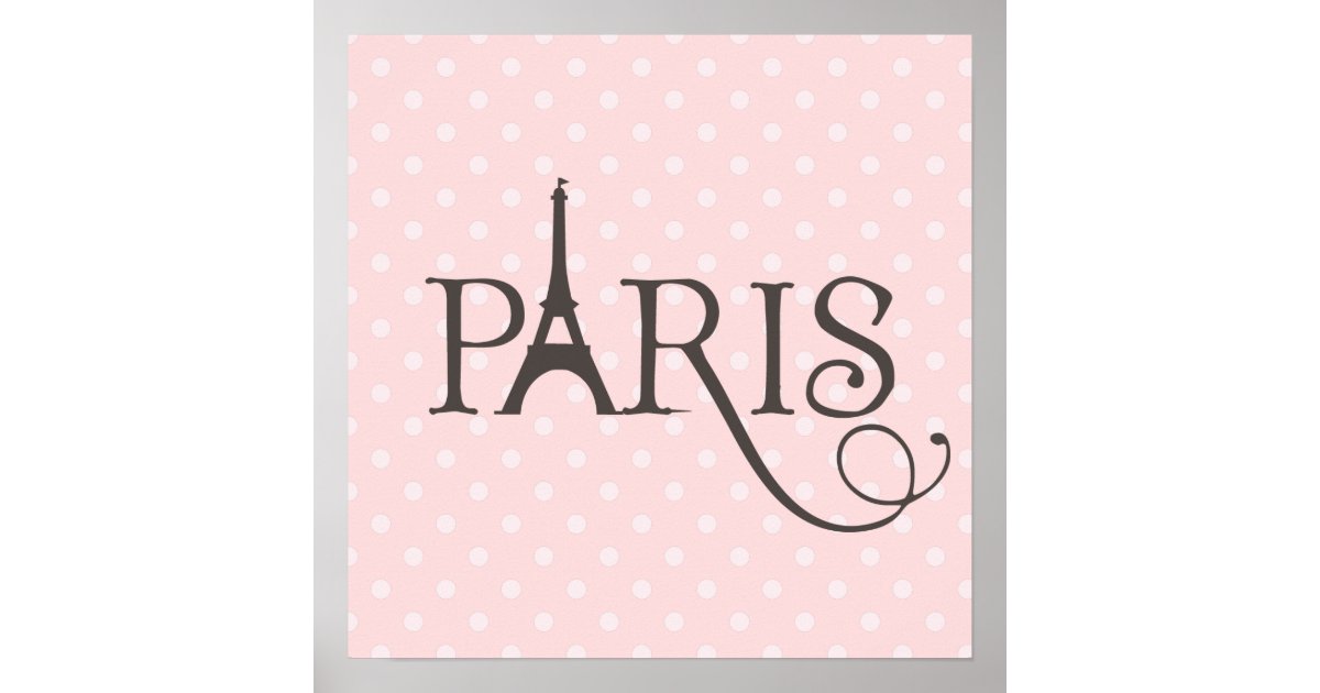 Fancy Paris Poster | Zazzle