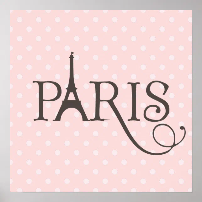 Fancy Paris Poster | Zazzle