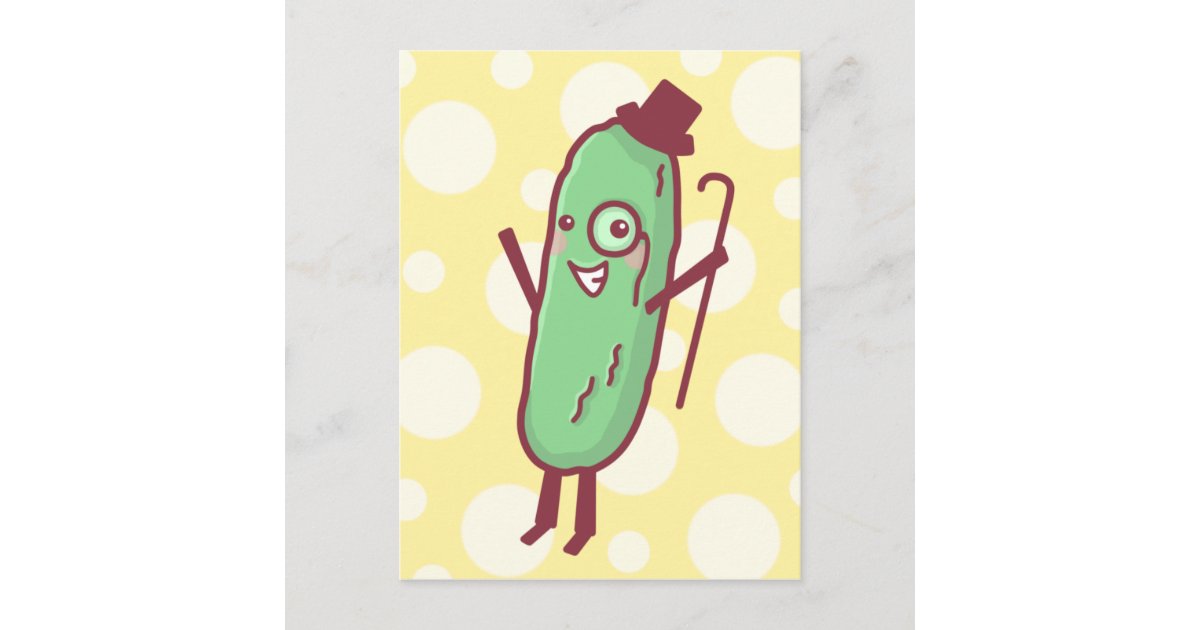 Fancy Pickle Postcard | Zazzle
