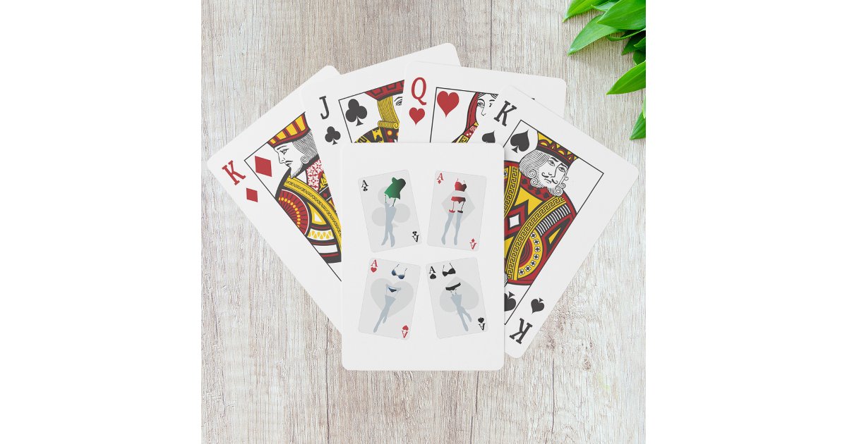 Fancy Playing Cards Playing Cards | Zazzle