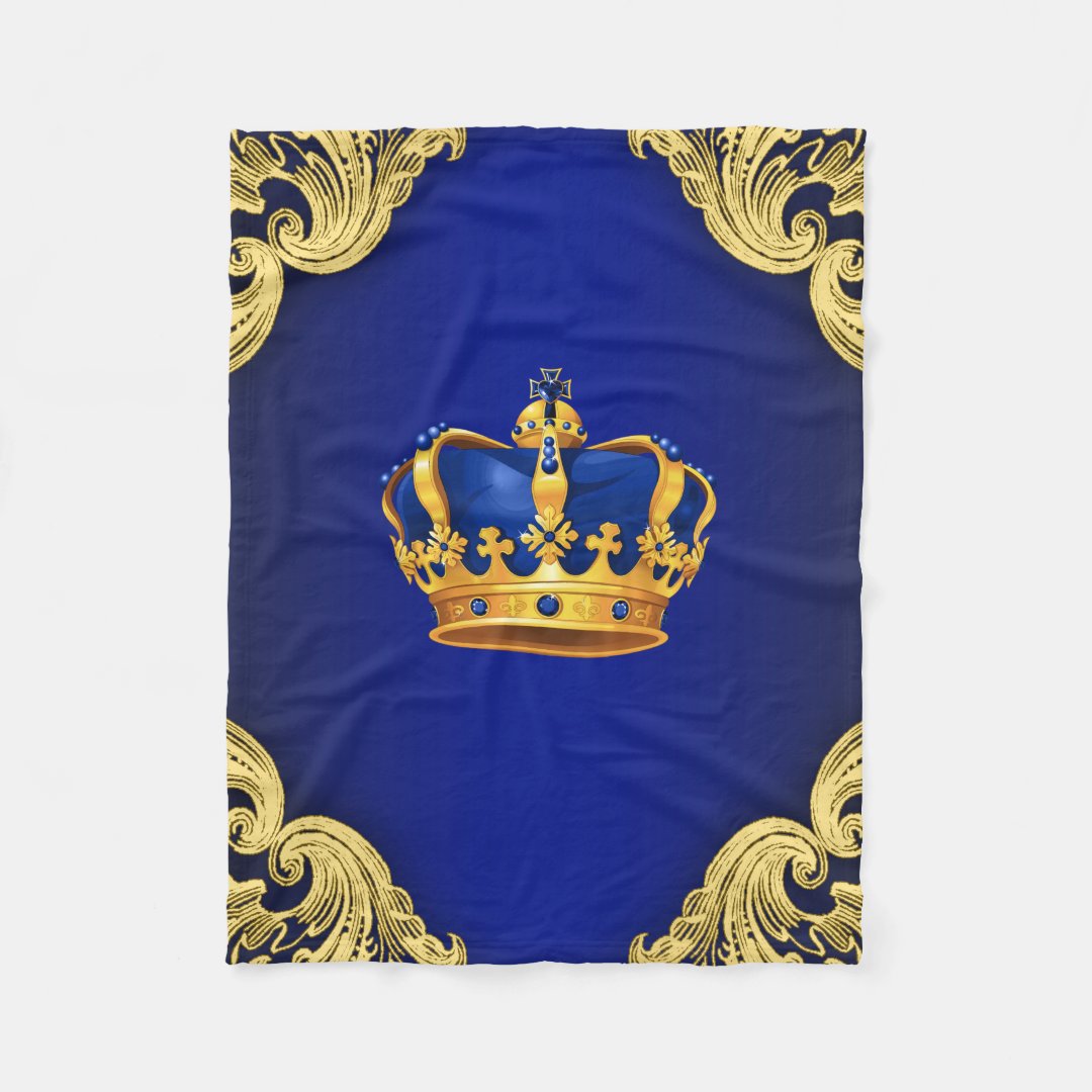 Fancy Prince Baby Blankets | Zazzle