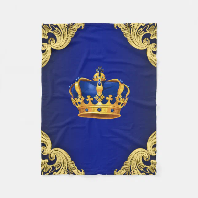 Fancy Prince Baby Blankets | Zazzle