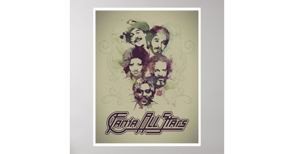 Fania All Stars Premium HQ Poster | Zazzle