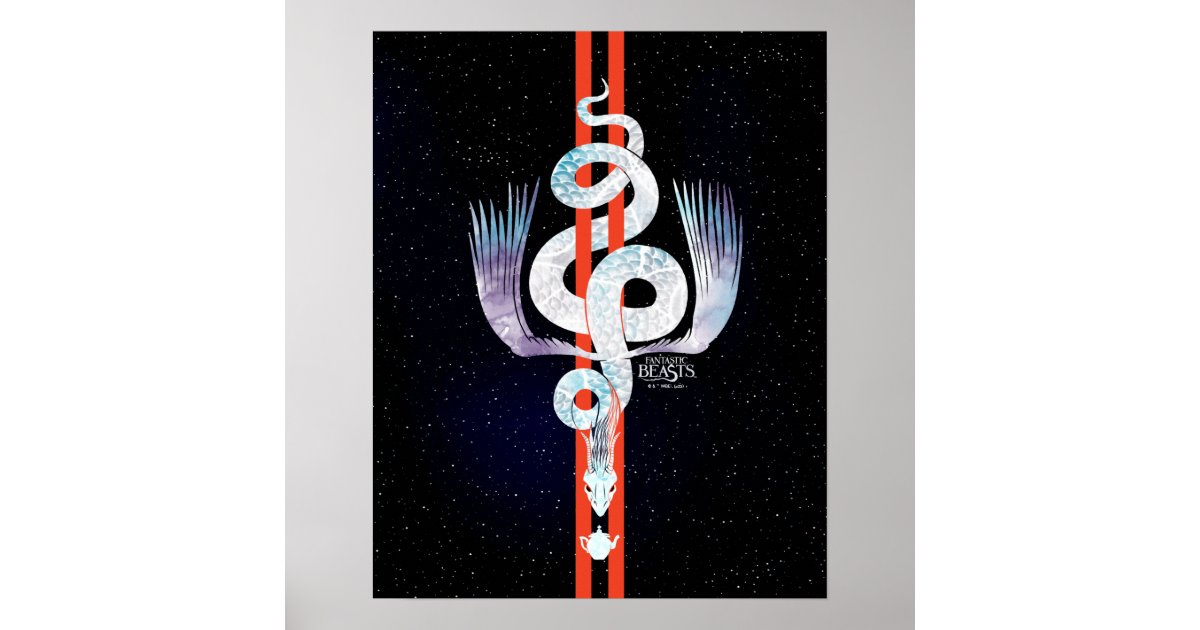 Fantastic Beasts Occamy Poster | Zazzle