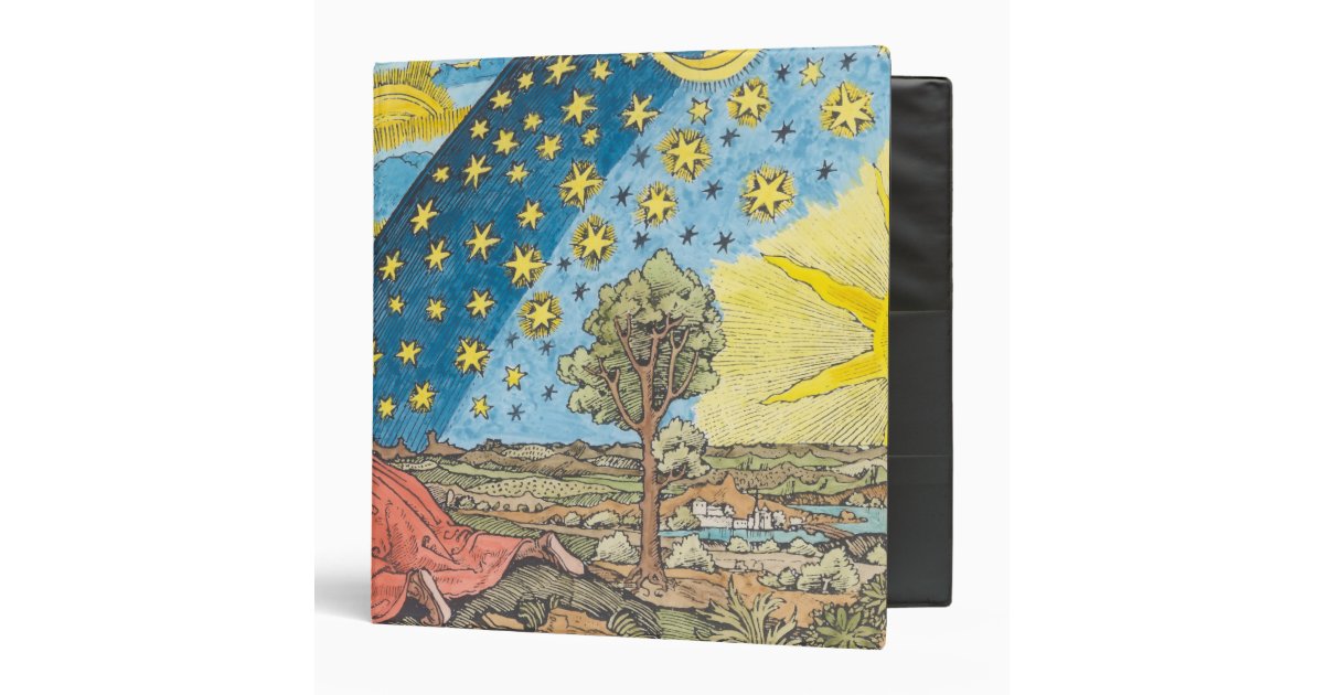 Fantastic Depiction of the Solar System Binder | Zazzle