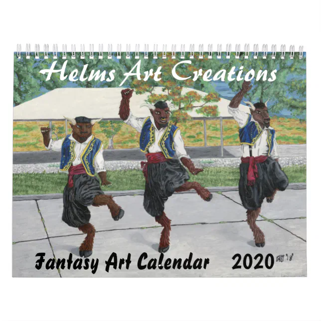 Fantasy Art 2020 Calendar | Zazzle