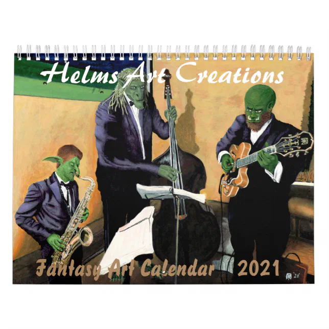 Fantasy Art 2021 Calendar | Zazzle
