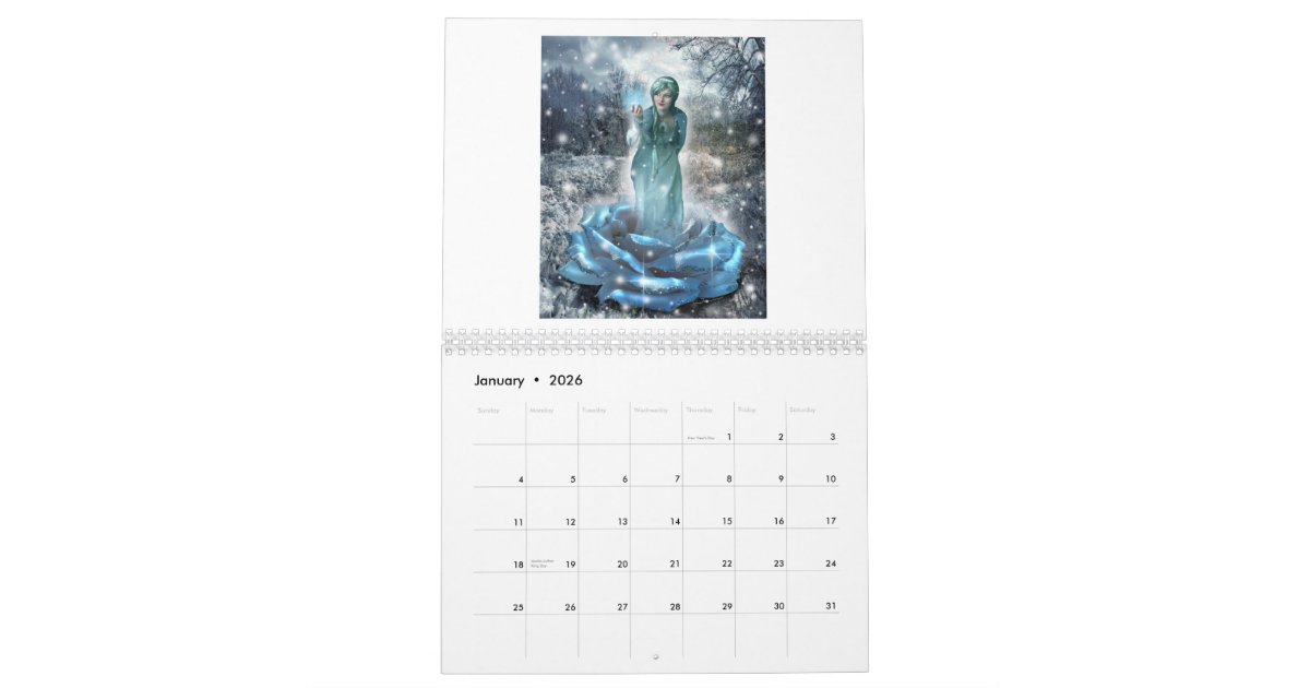 Fantasy Art Calendar - Version 1 | Zazzle