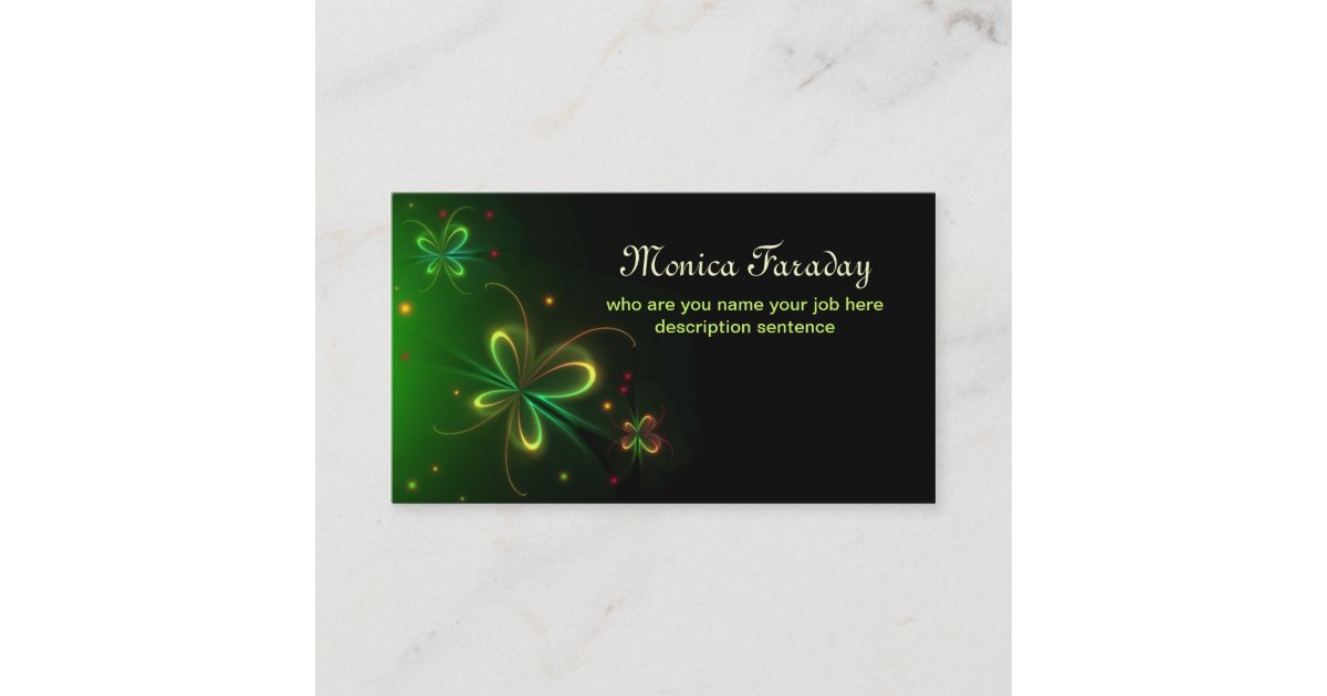fantasy business card | Zazzle