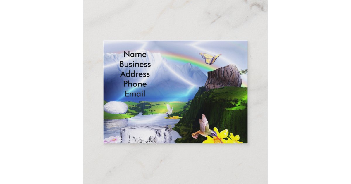 Fantasy Business Card | Zazzle