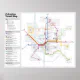 Fantasy Columbus Transit Map Poster | Zazzle