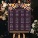 Fantasy Enchanted Garden Wedding Seating Chart | Zazzle